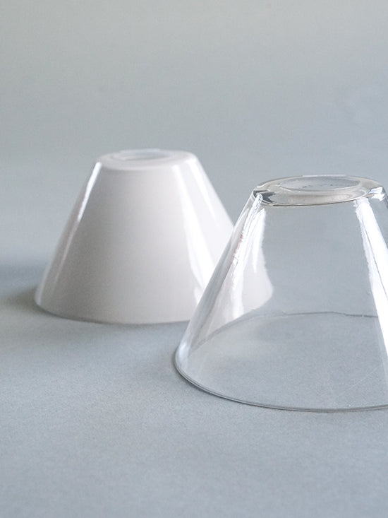 ミニガラスシェード コニック クリア E17 SET | AXCIS ONLINE